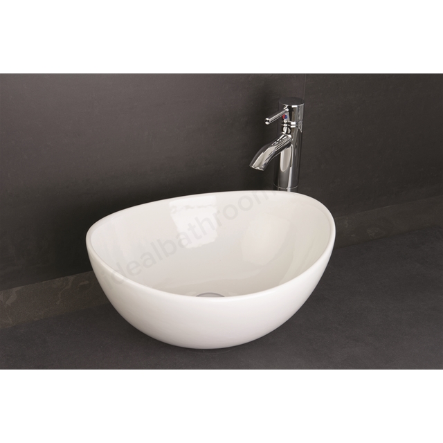 RAK Ceramics Shell 325mm Countertop Basin | Ideal Bathrooms