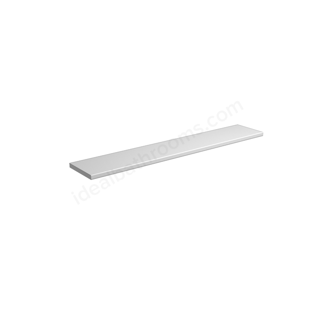 TAVISTOCK SOLID SURFACE WORKTOP SLIM DEPTH 1280 MM - ARCTIC WHITE | Ideal Bathrooms