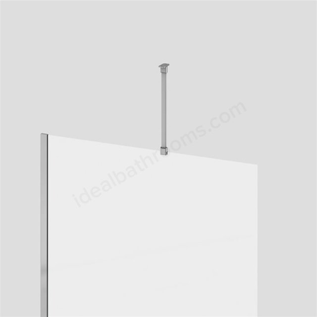 Scudo Ceiling Stabilising Bar - Gunmetal | Ideal Bathrooms