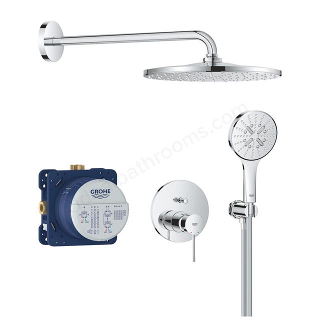 Grohe Essence OHM Concealed 2 Function Shower System 310 | Ideal Bathrooms