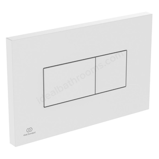 Ideal Standard Solea P2 Pneumatic Single Flush Plate - White | Ideal ...