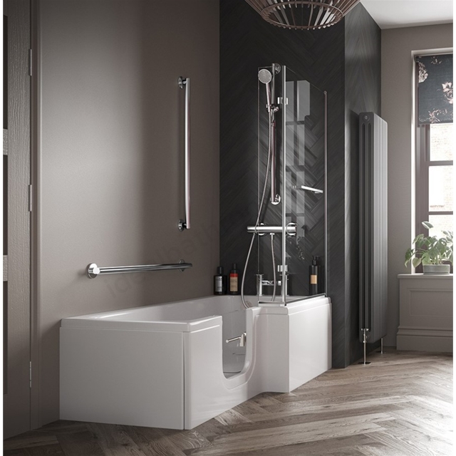 Bathe Easy by Trojan Solarna 1700mm x 850mm Easy Access Left Hand Entry ...