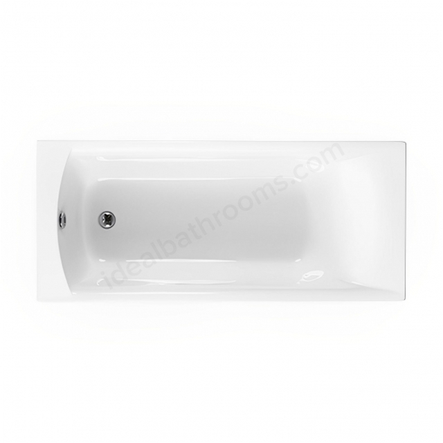 Carron Sigma 1700mm x 800mm Carronite Bath - White | Ideal Bathrooms