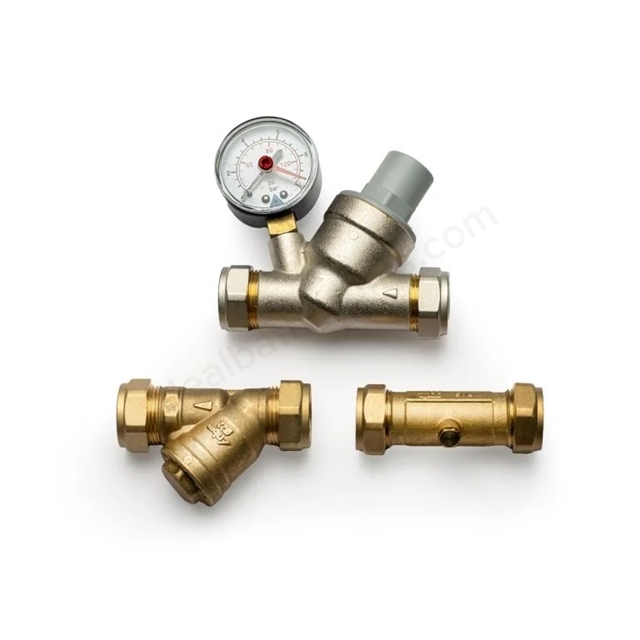 Salamander Upstream Kit 22mm (Inline Filter, Double Check Valve, PRV ...