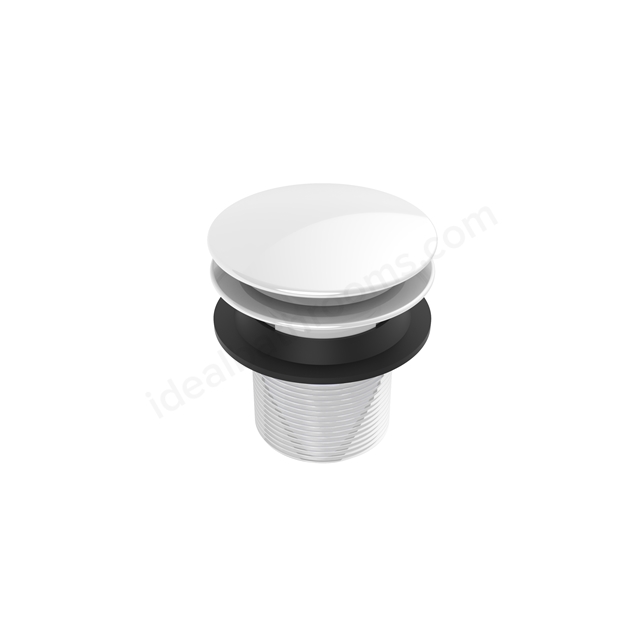 Tavistock 70mm Slotted Bath Click Waste - Gunmetal | Ideal Bathrooms